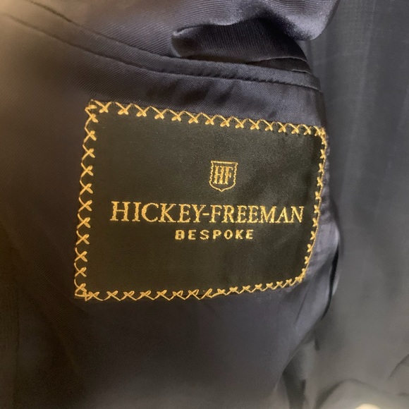 Hickey Freeman | Suits & Blazers | Hickey Freeman Navy Blue Suit | Poshmark